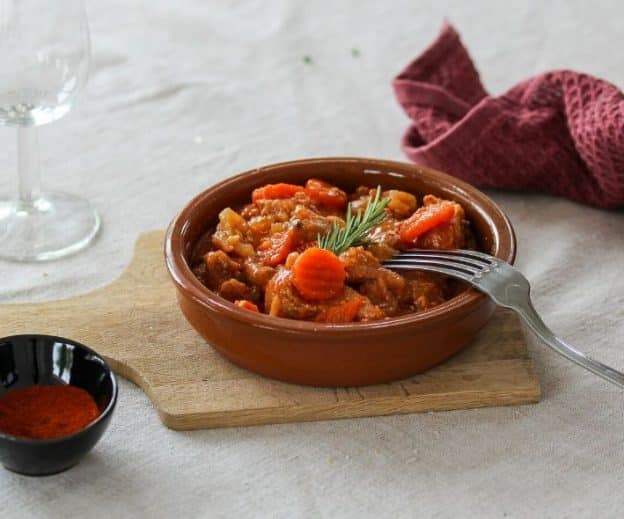 Fricassée de porc au Floc de Gascogne (380g) - La Maison du Jambon de ...